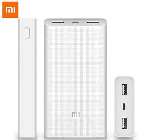 Внешний аккумулятор Xiaomi Mi Power Bank 2C 20000m