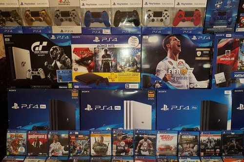Sony Ps 4 Slim,PRO,xbox one,гарантия,trade in,5.05