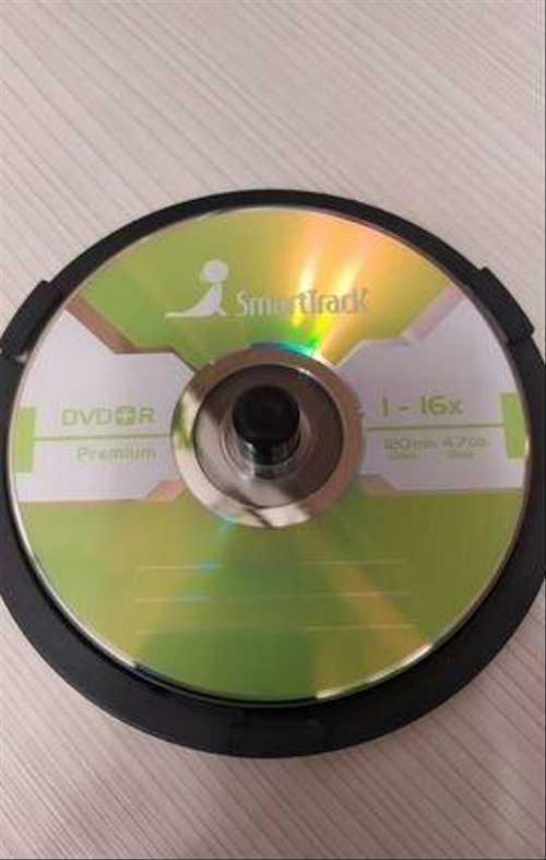 Пустые диски (болванки) DVD+R 6 шт