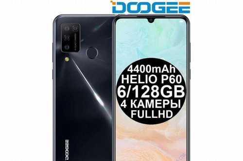 Новые Doogee N20 Pro Black 6/128GB 4 камеры FullHD