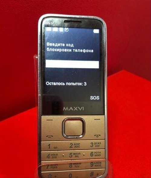 Телефон maxvi X850