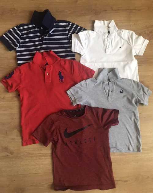 Батники Ralph Lauren Tommy Hilfiger Benetton nike