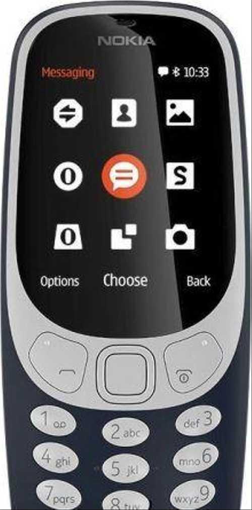 Мобильный телефон Nokia 3310 Dual SIM Blue