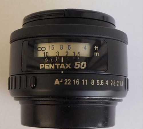 Объектив Pentax SMC FA 50mm f/1.4