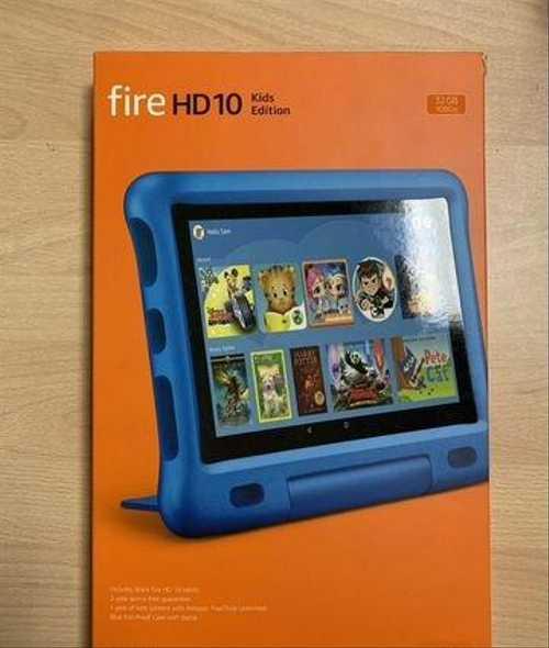 Планшет для детей Amazon Fire HD10 32гб с чехлом