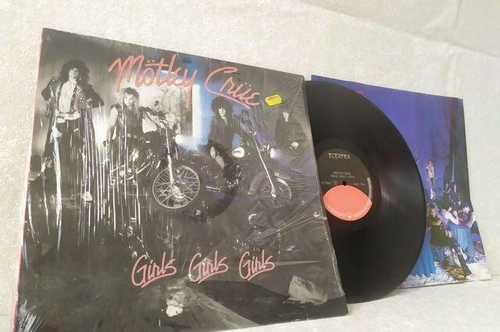 LP Motley Crue"Girls,Girls,Girls"1987 Elektra Germ