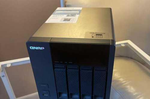 Сетевое хранилище NAS Qnap TS-420 - сломан