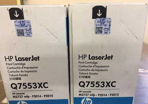 Картридж Q7553XC для HP LJ P2015