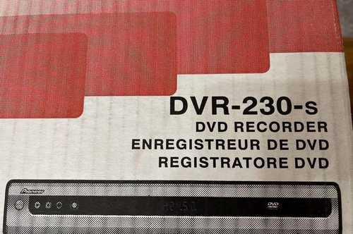 DVD рекордер Peoneer DVR-230-s