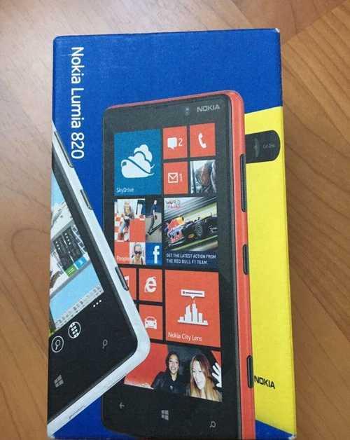 Коробка от телефона Nokia
