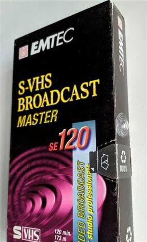 Видеокассета S-VHS "Emtec" (Basf) - SE-120