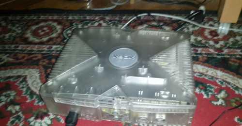 Xbox original Crystal hdd 500Gb 100+ игр