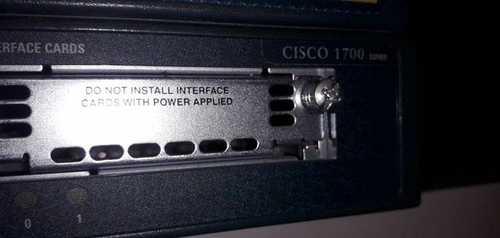 Маршрутизатор Cisco 1760