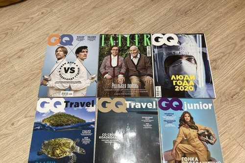 Журналы GQ, Tatler, Forbes, Glamour