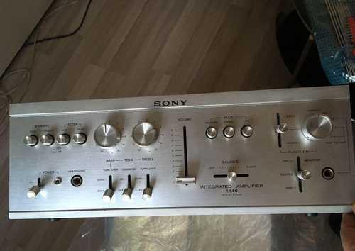 Sony TA-1140 усилитель оригинал Япония 1970-х г.в