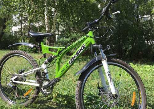 MTB горный велосипед Izh-bike Outlander зеленый