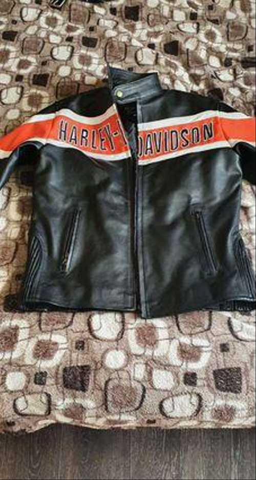 Кожаная куртка Harley Davidson