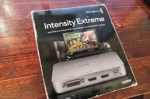 Карта видеозахвата Blackmagic lntensity Extreme