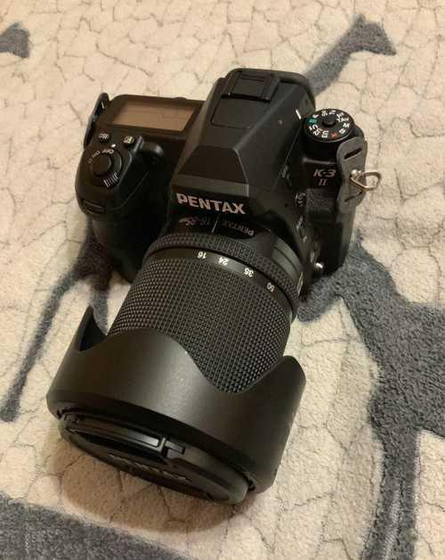 Зеркальный фотоаппарат Pentax K-3 ii + 16-85 объек