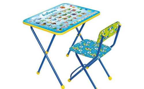 Детский комплект Nika -Азбука, стол+мягкий стул
