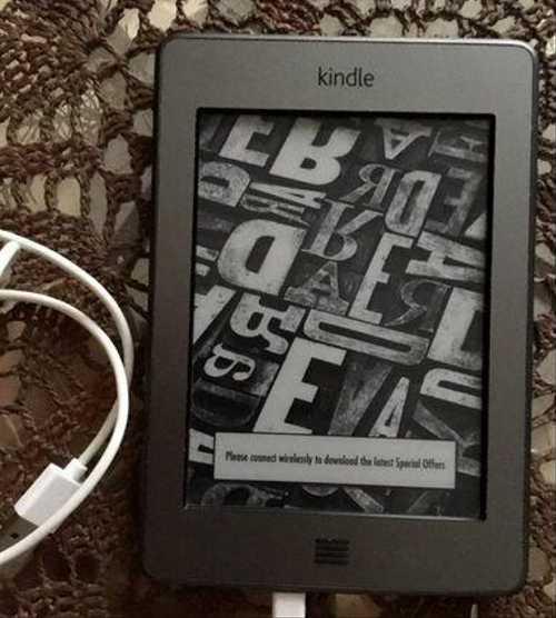 Эл. книга Amazone Kindle touch, Wi-Fi, B011 1407