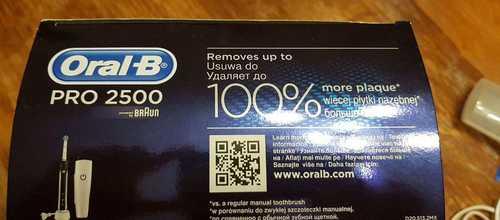 Электрическая зубная щетка Braun oral-B 2500/D20.5