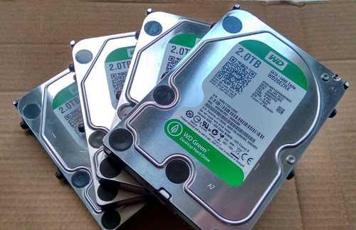 Wd green 2. Здоровье винчестера 20 2tb.