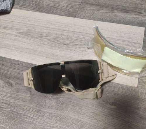 Защитные очки Гром, 3 сменные линзы