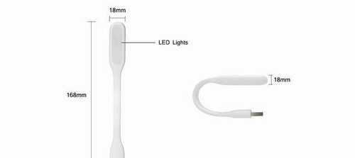 Светодиодный гибкий USB портативный светильник