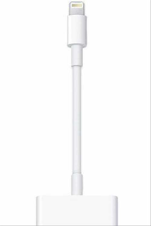 Переходник Apple Lightning-hdmi/Lightning MD826ZM