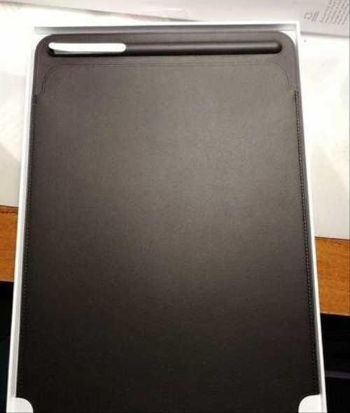 Кожаный чехол-футляр для iPad Pro 10,5 черный