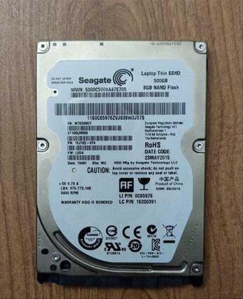 Жесткий диск seagate 500GB ST500LM000