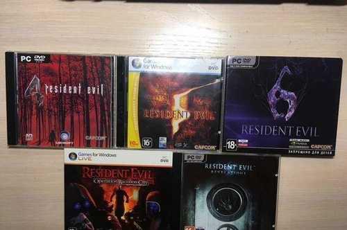 Коллекция игр серии Resident Evil для пк (PC)
