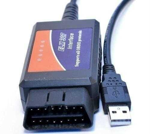 Автосканер Elm327 USB диагностический