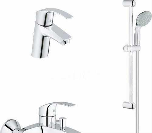 Душевой комплект Grohe Eurosmart 124446