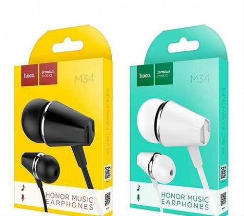 Гарнитура hoco M34 Honor Music Universal Earphone