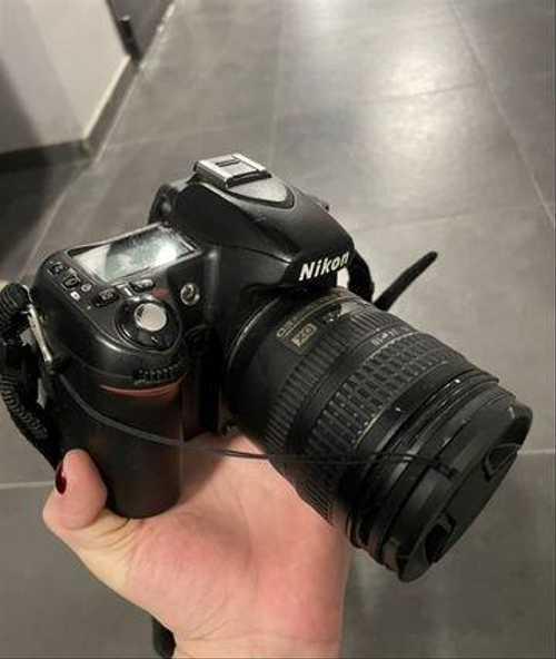 Зеркальный фотоаппарат nikon d80 kit