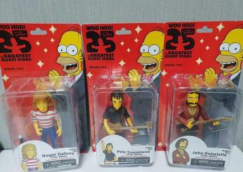 3 фигурки Neca The Simpsons Series 2 The WHO