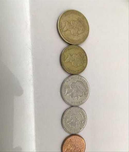 Монеты новая зеландия