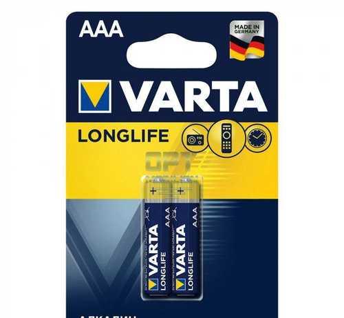 Батарейка Оптом Varta longlife LR03/06 2BL