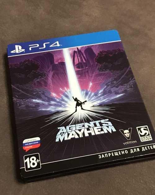 Agents of Mayhem PS4 Steelbook