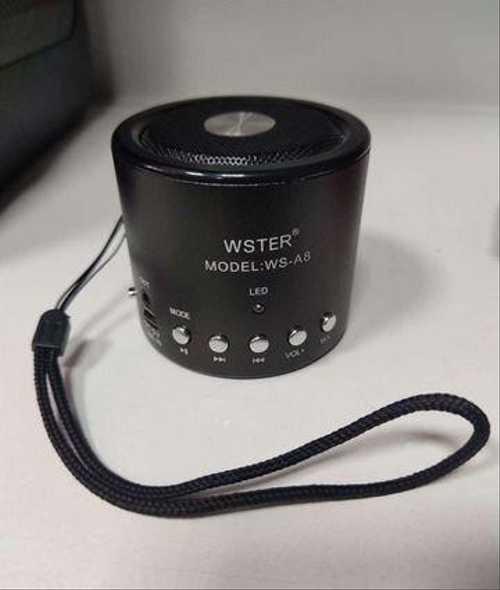 Колонка wster WS-A8 чёрная