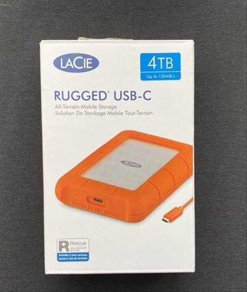Lacie Rugged USB-C 4Tb