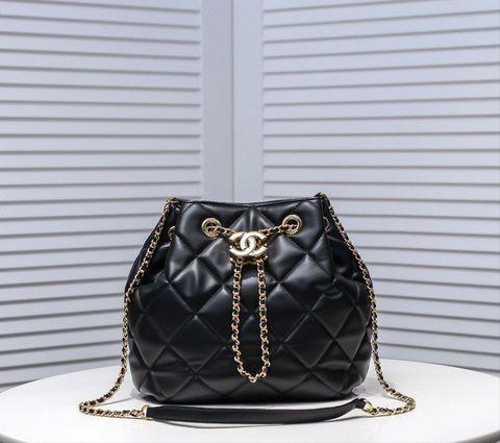 Сумка chanel натуральная кожа