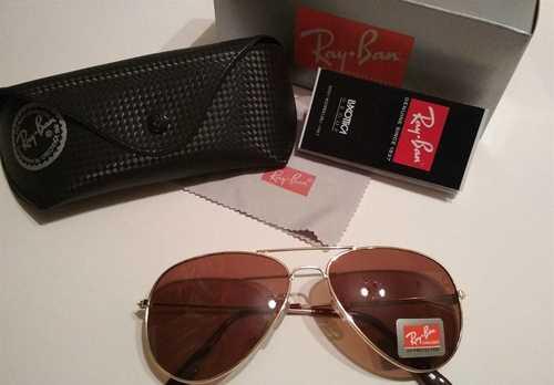 Очки Ray Ban Aviator 3025 линзы Стекло rayban 2