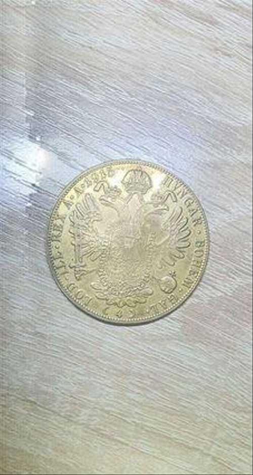 Австрийская монета 1915 4 дуката рестрайк