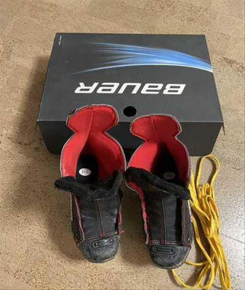 Коньки хоккейные bauer детские
