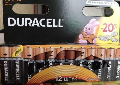 Продам новые батарейки duracell