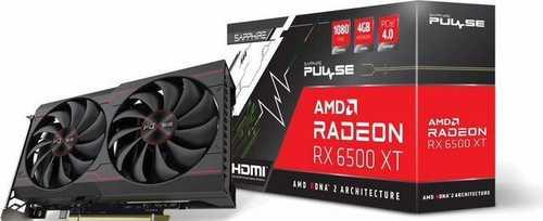 Новая, GPU Sapphire Pulse RX 6500 XT Gaming OC