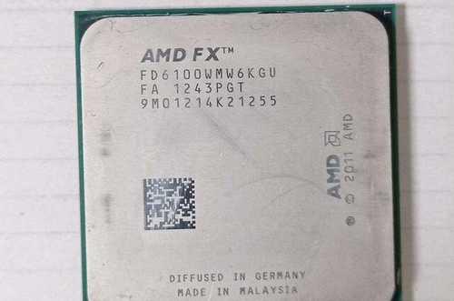Процессор AM3+ AMD FX 6100